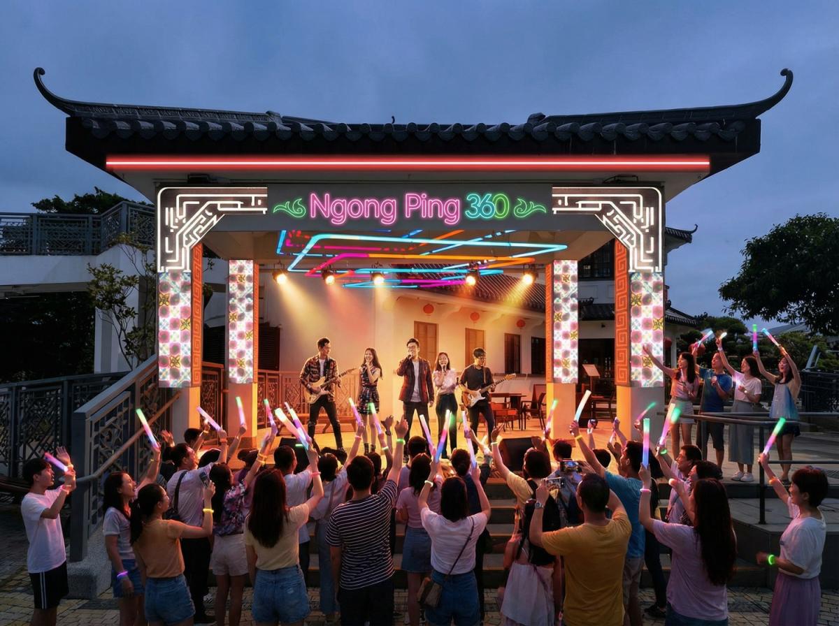 Pesta Besar! Ngong Ping 360 Hong Kong Ulang Tahun ke-20, Wisatawan ...