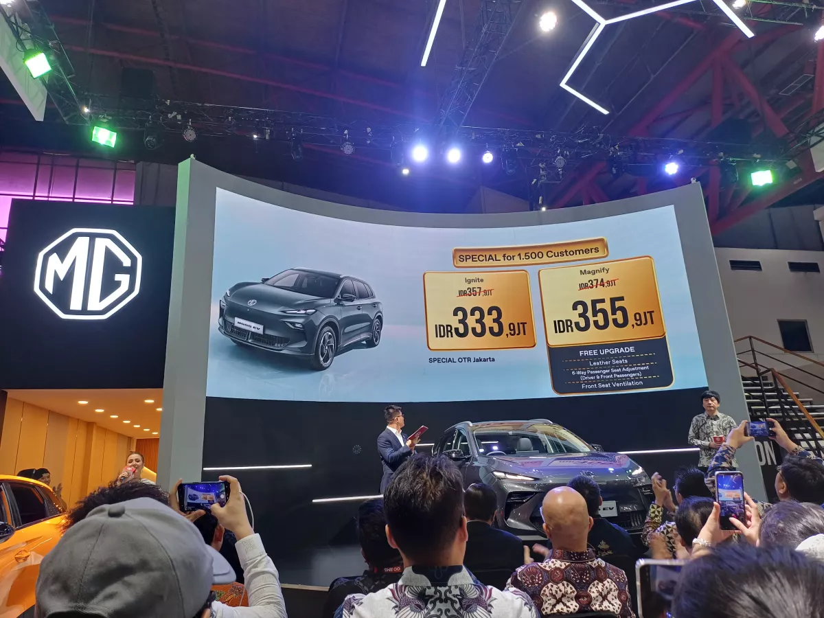 MG Indonesia Guncang Pasar SUV Listrik dengan Peluncuran MGS5 EV di ...
